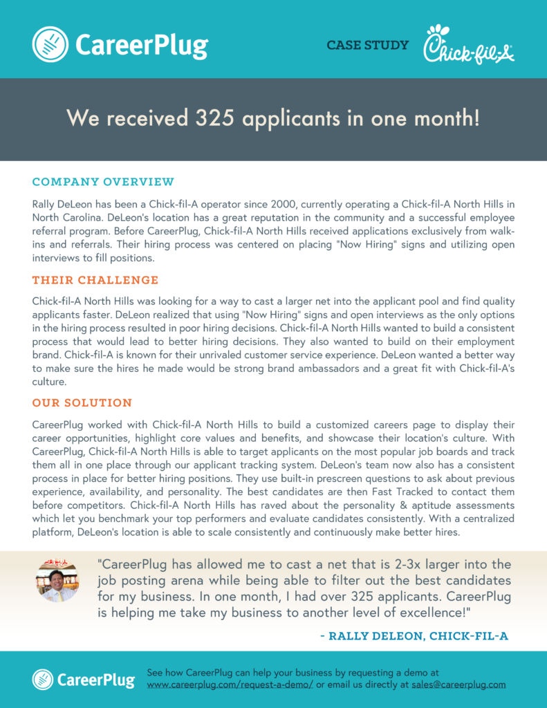 Case Studies Archives | Page 2 of 3 | CareerPlug
