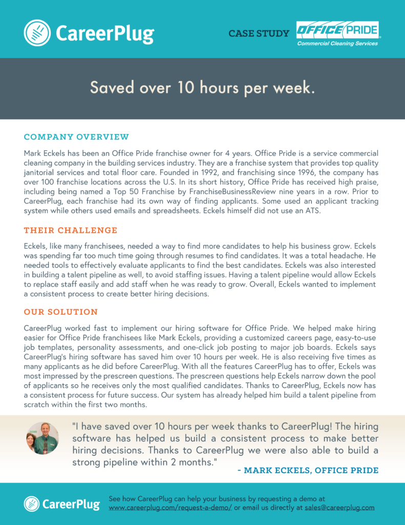 Case Studies Archives | CareerPlug