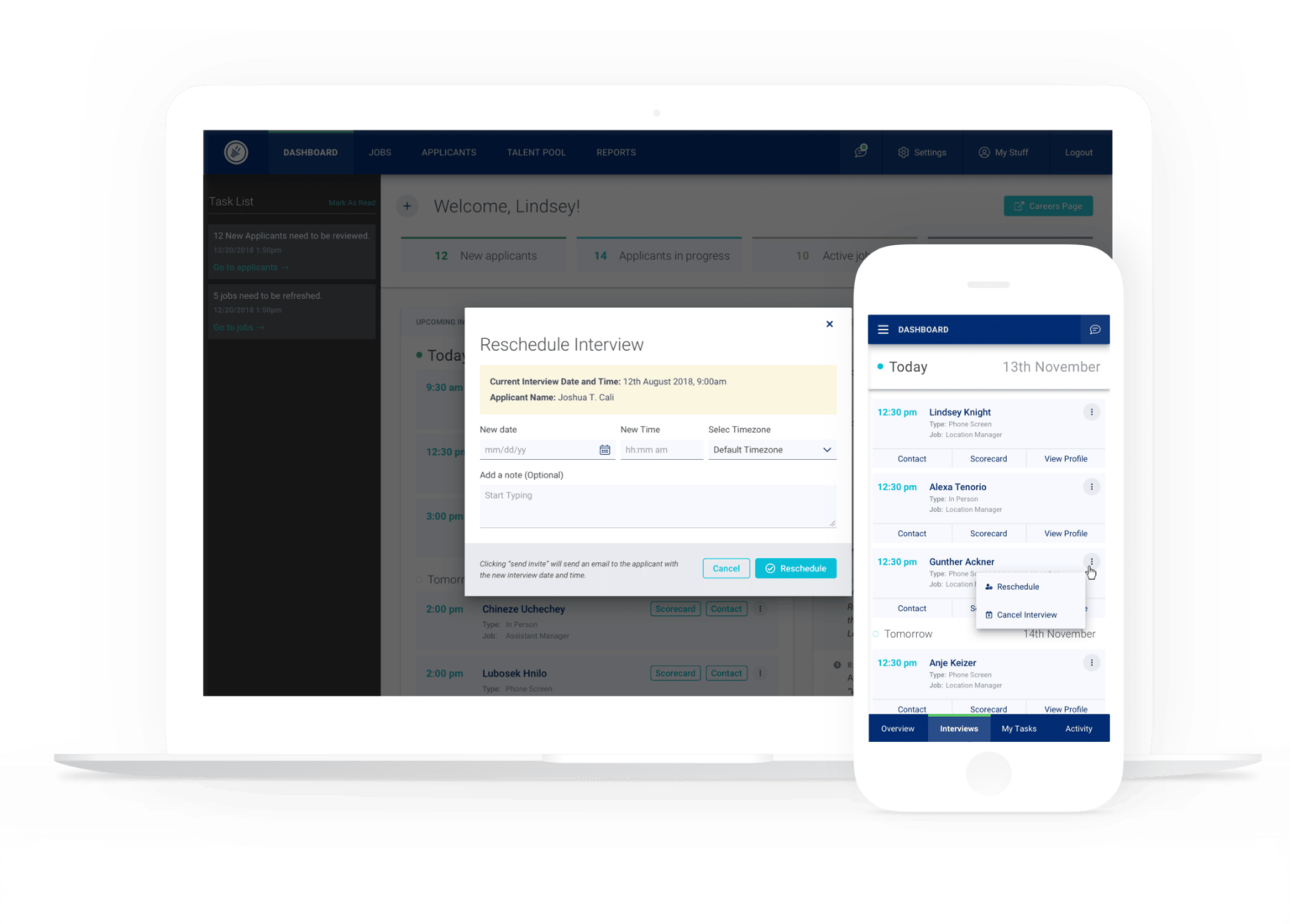Automated Interview Scheduling Software - Candidate Scheduler Tool